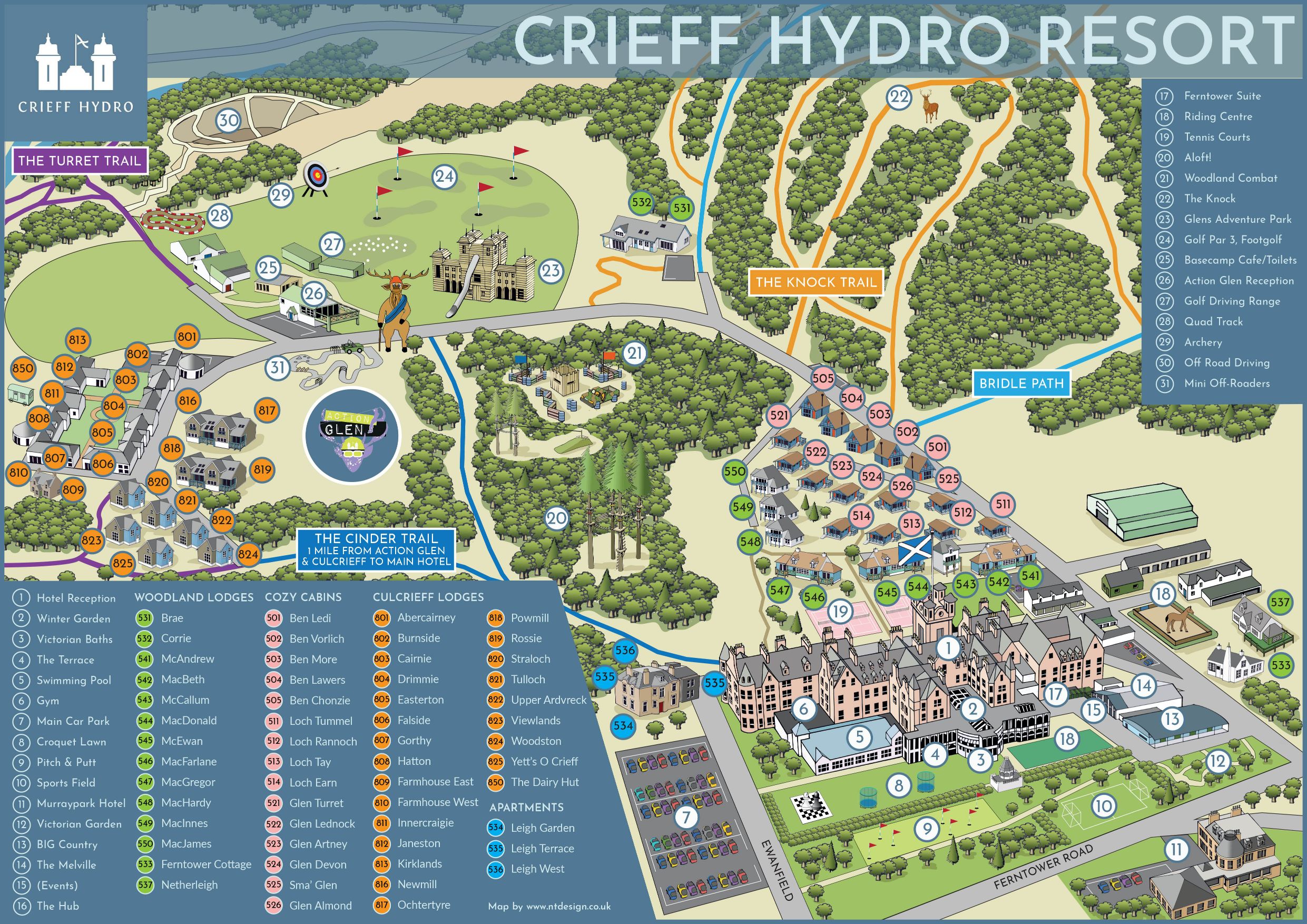Find Us | Scotland's Family Resort | Crieff Hydro Hotel