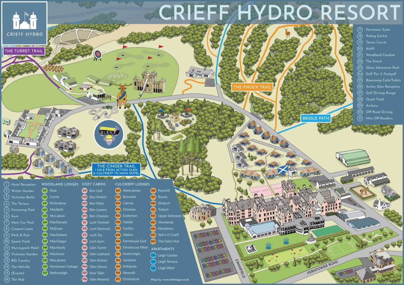 Ben Cabins Lodge in Scotland | Self-Catering at Crieff Hydro