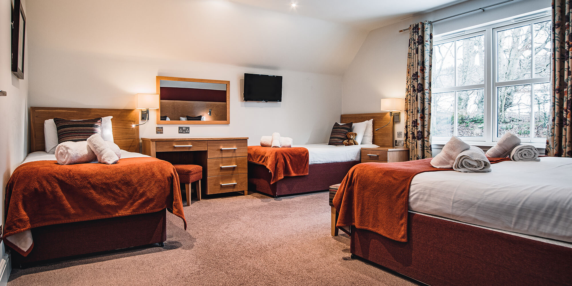 Powmill or Rossie | Large Self-catering Lodges | Crieff Hydro Estate