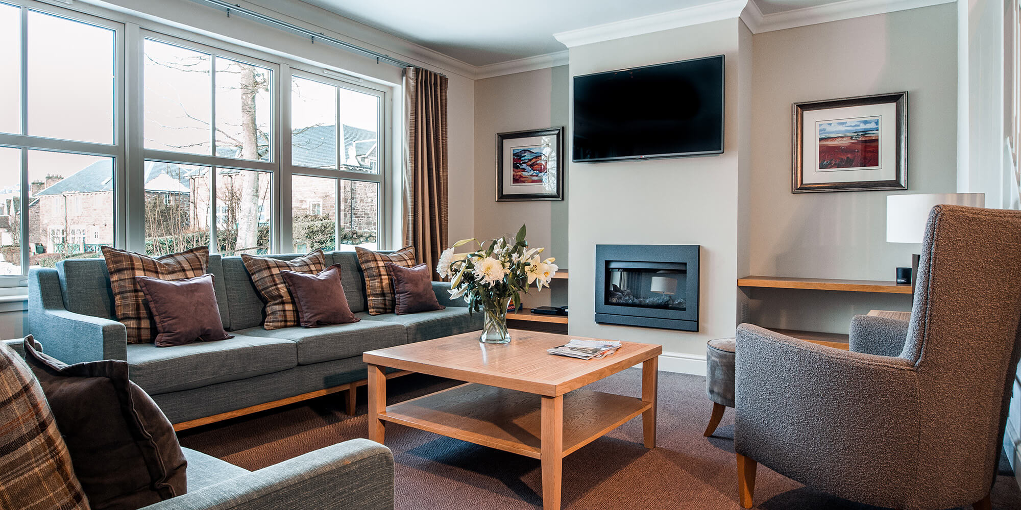 Powmill or Rossie | Large Self-catering Lodges | Crieff Hydro Estate